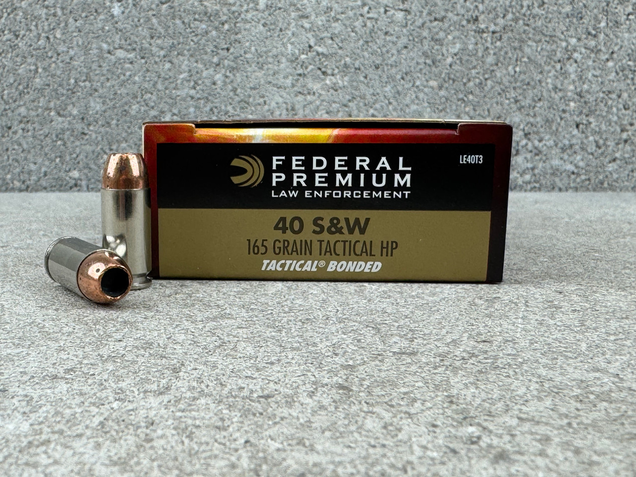 PD Trade Federal Tactical Bonded | 40 S&W | 165gr | JHP - LE40T3