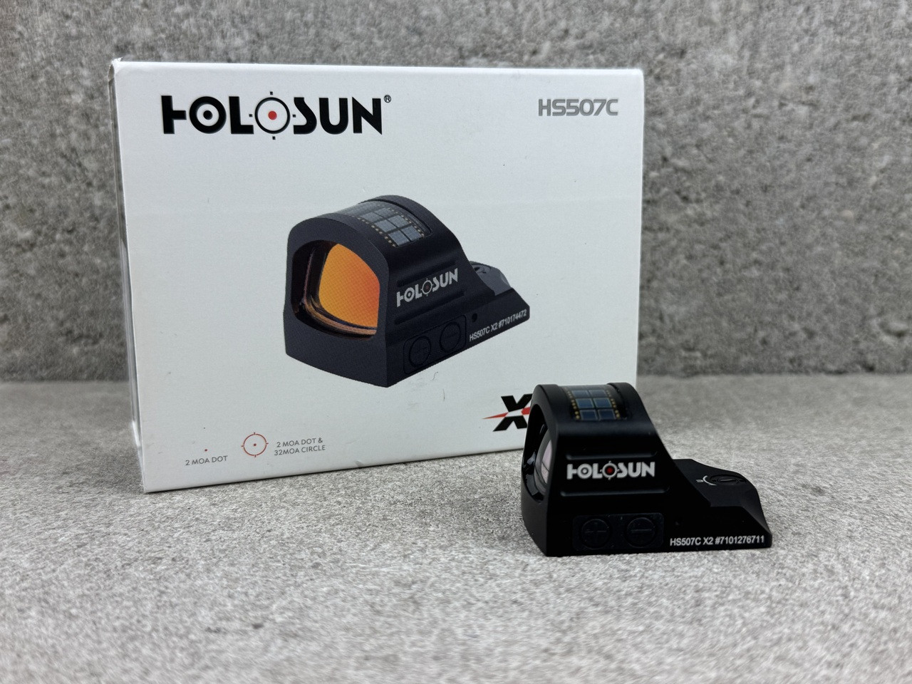 PD Trade | Holosun 507C X2 | Multi-Reticle | Pistol Red Dot | Unissued