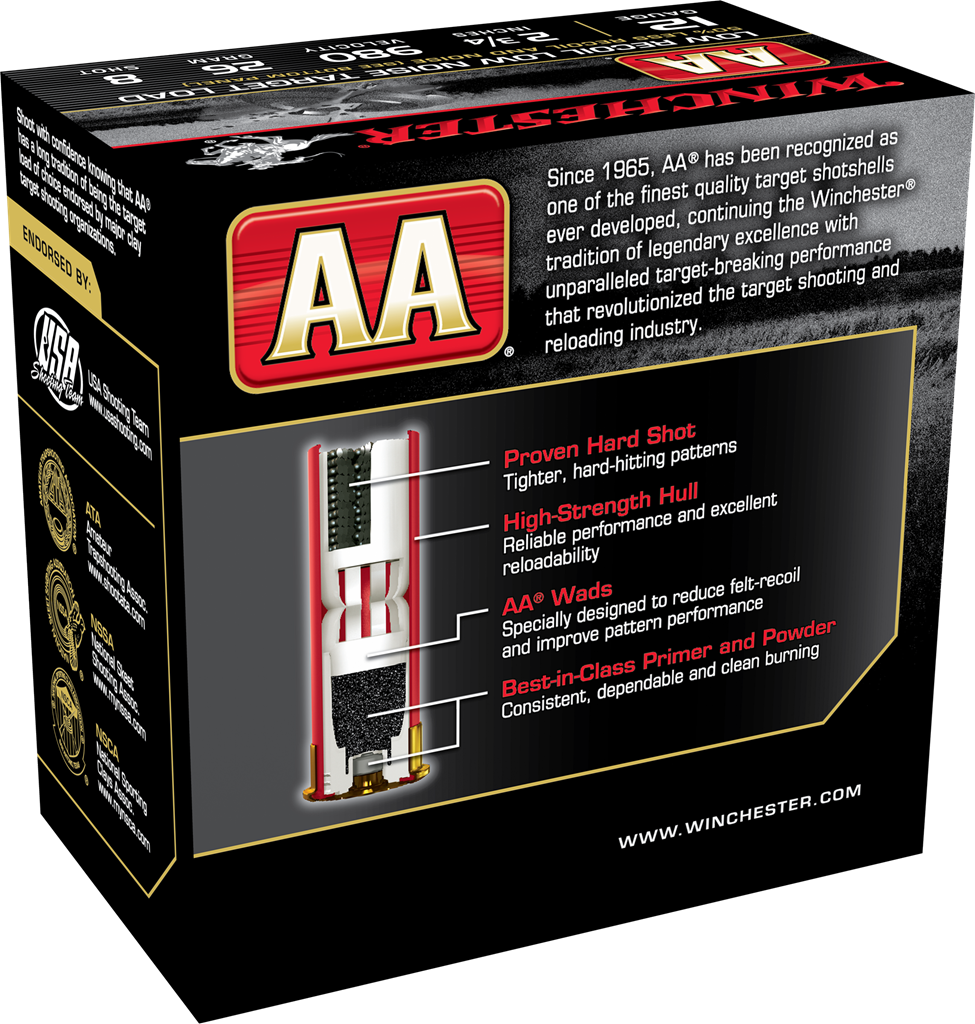 AA Low Recoil | 12GA | 2.75" | #8 | AA12FL8