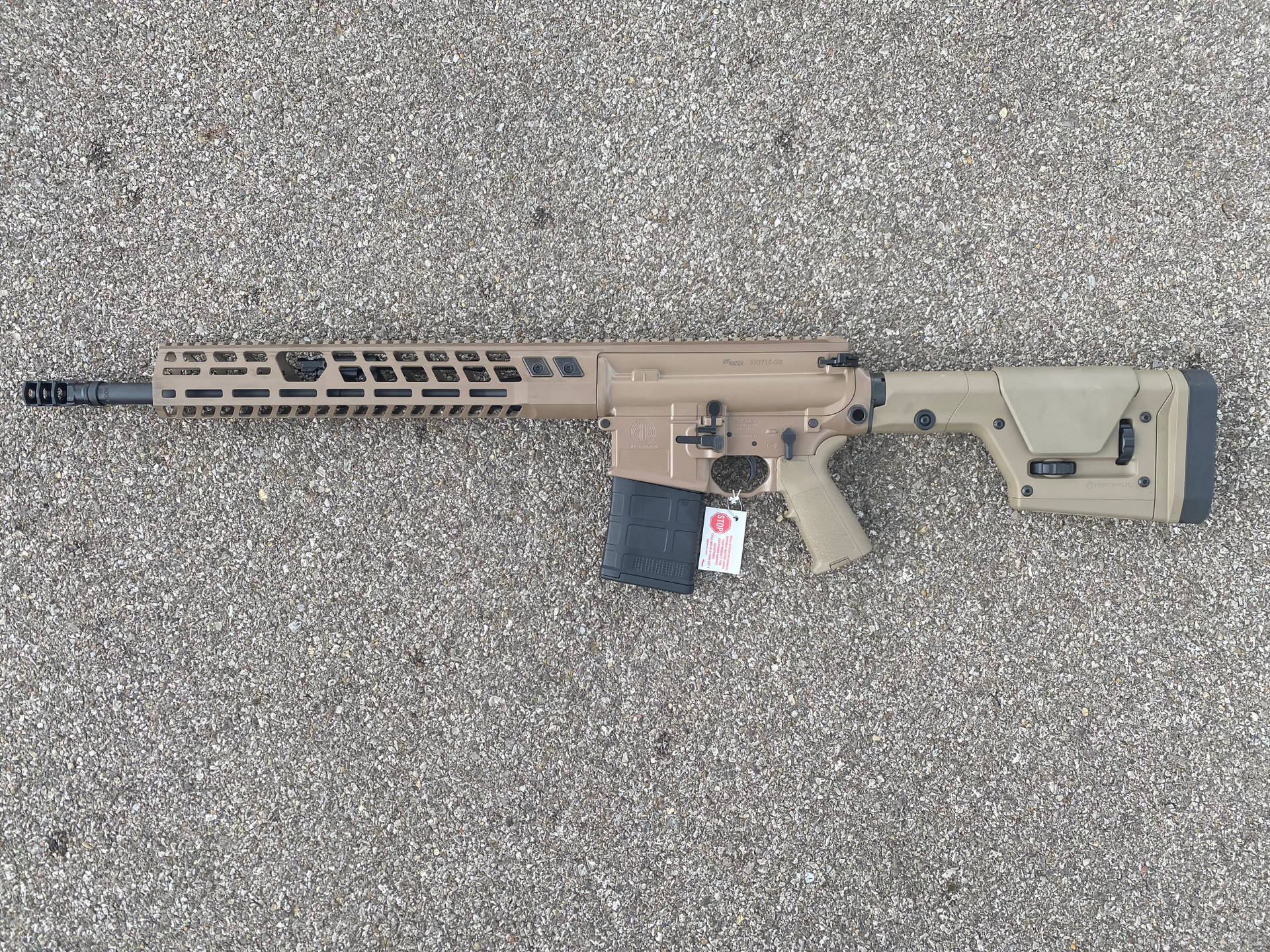 Sig Sauer 716 G2 | DMR | 6.5 Creedmoor | AR-10 | FDE | 18" Rifle