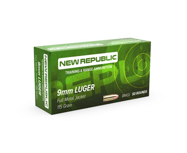 New Republic Training and Range | 9mm | 115gr | FMJ
