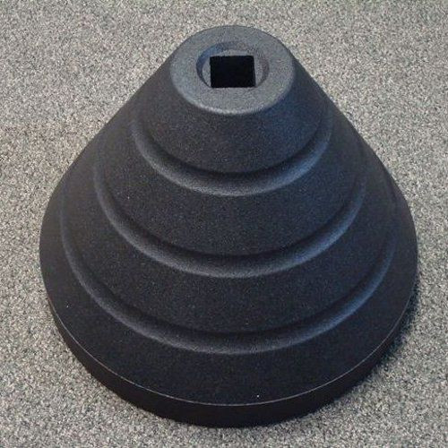 Rubber Sign Base, for Square Signposts - ZING Green Safety Products