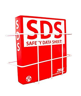 Wire Rack Kit, White Wire Rack and 3" Ring SDS Binder - ZING Green ...