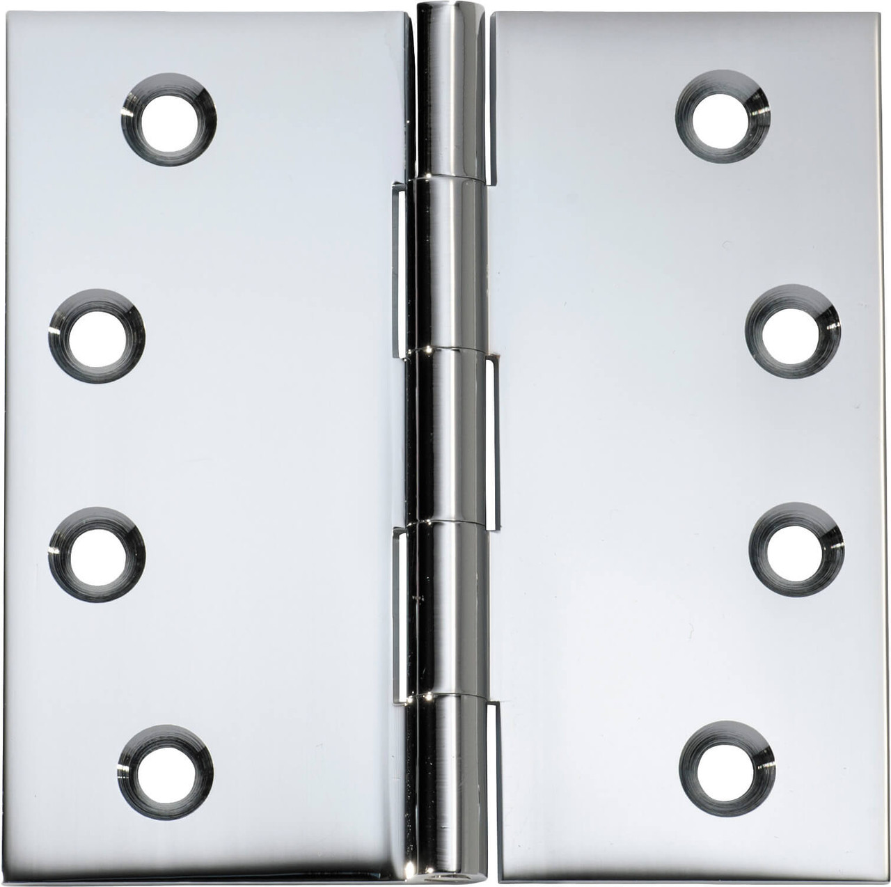 Tradco Fixed Pin Hinge | 100 x 100mm | Chrome