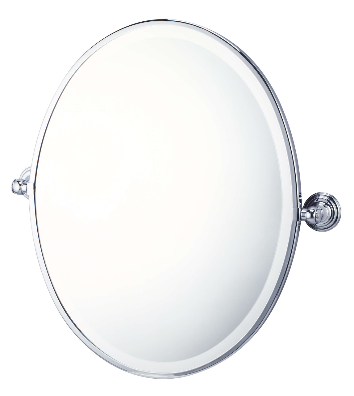 Turner Hastings Mayer Oval Pivot Mirror - Chrome