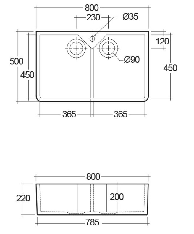 1901 Double Butler Sink: Timeless Elegance, Lifetime Warranty & Free AU ...