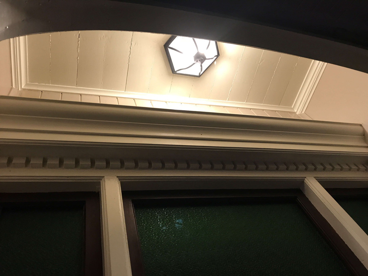 Lighting Inspirations Wickham Outdoor Ceiling Light | 210 x 350mm | Antique Bronze