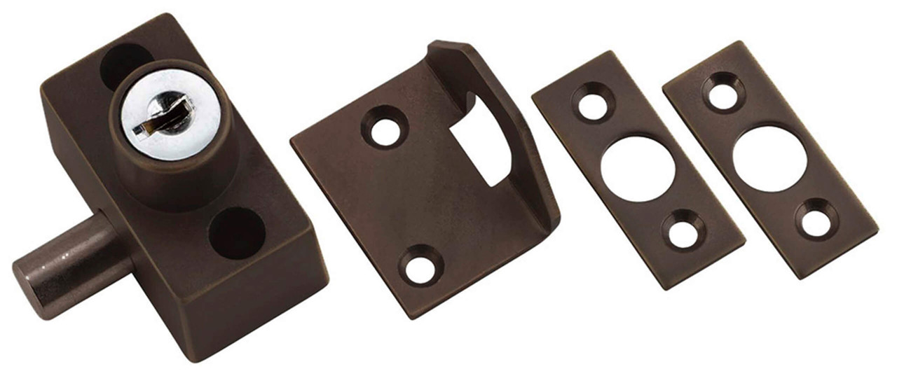 Tradco Sash/Sliding Window Lock | Antique Brass