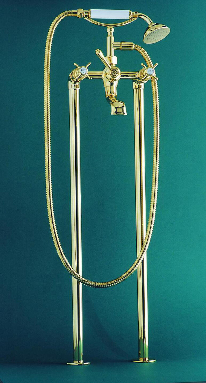 CB Ideal Heritage Floor Mounted Telephone Bath Tap