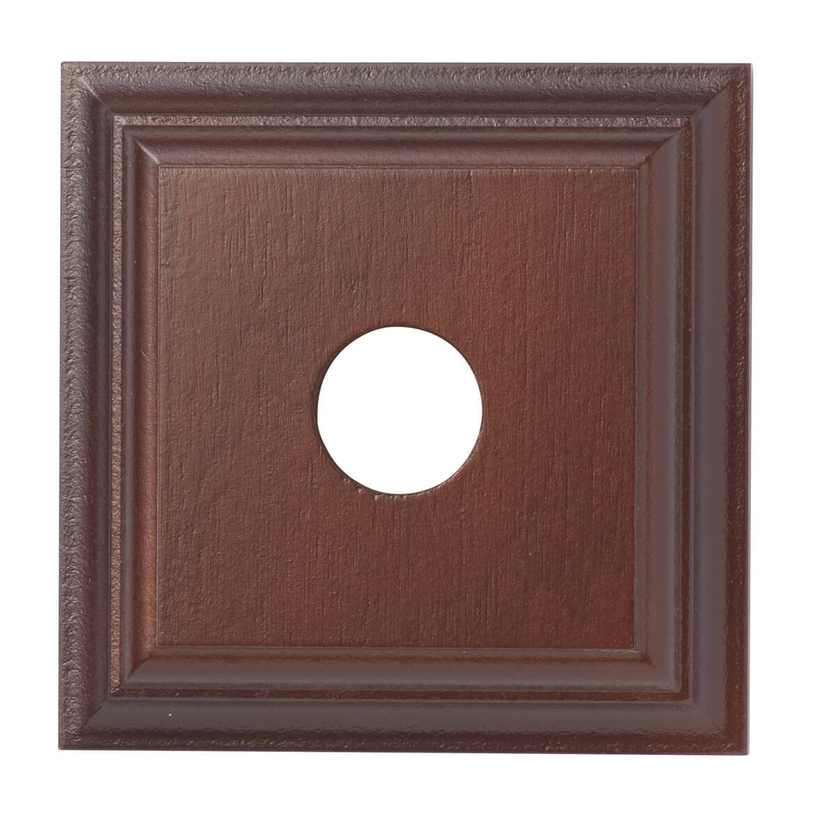 Tradco Classic Single Switch Mounting Block | 90 x 90mm | Cedar