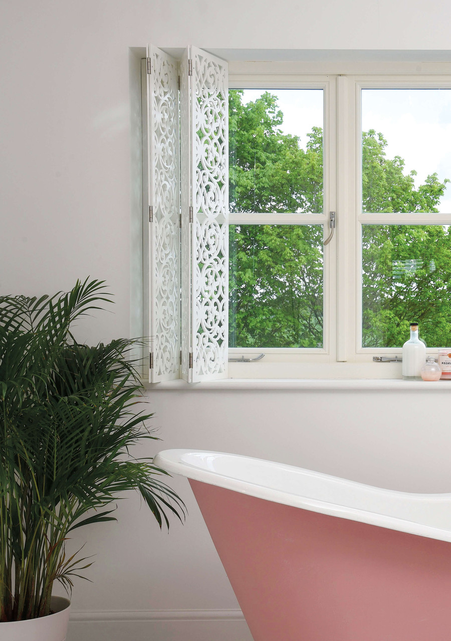 From The Anvil Peardrop Espag Window Handle | Satin Chrome