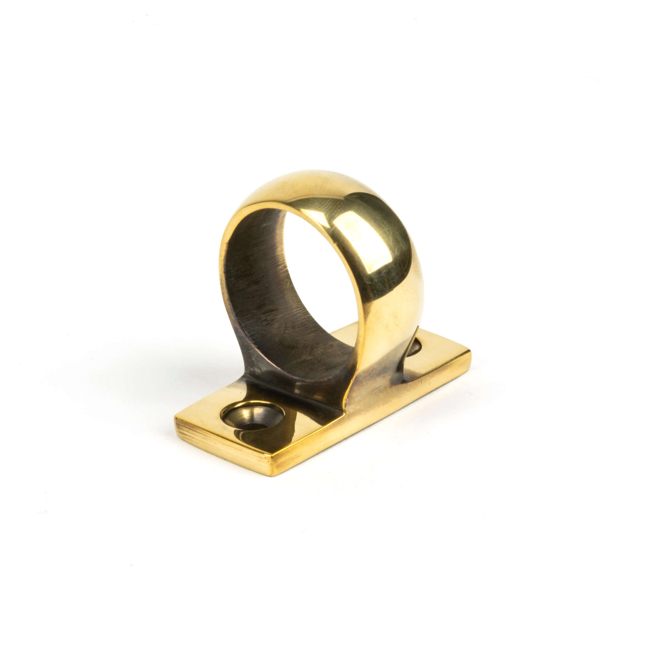 From The Anvil Ring Sash Window Lift | Aged Brass