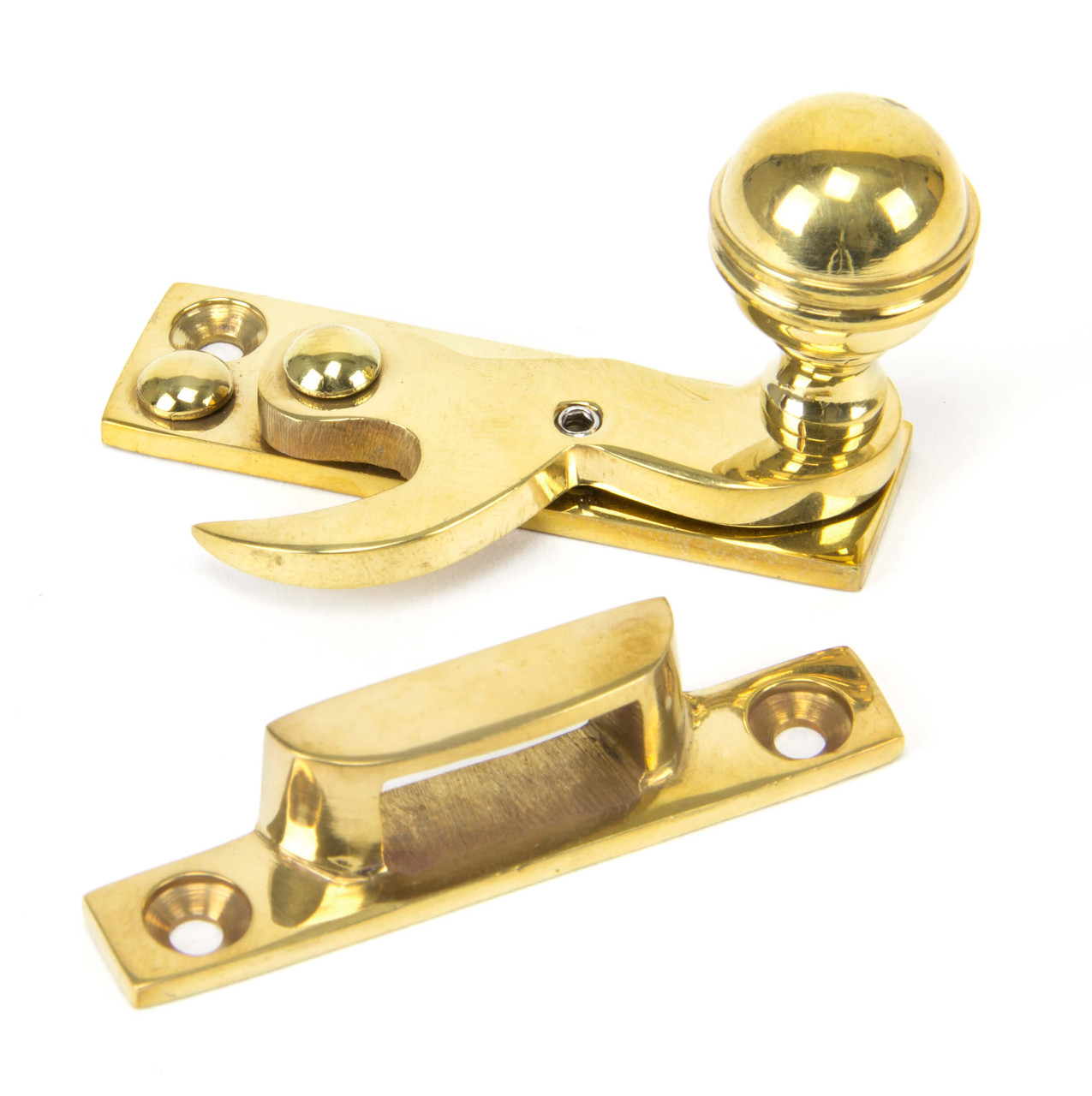 From The Anvil Prestbury Sash Window Fastener Polished Brass