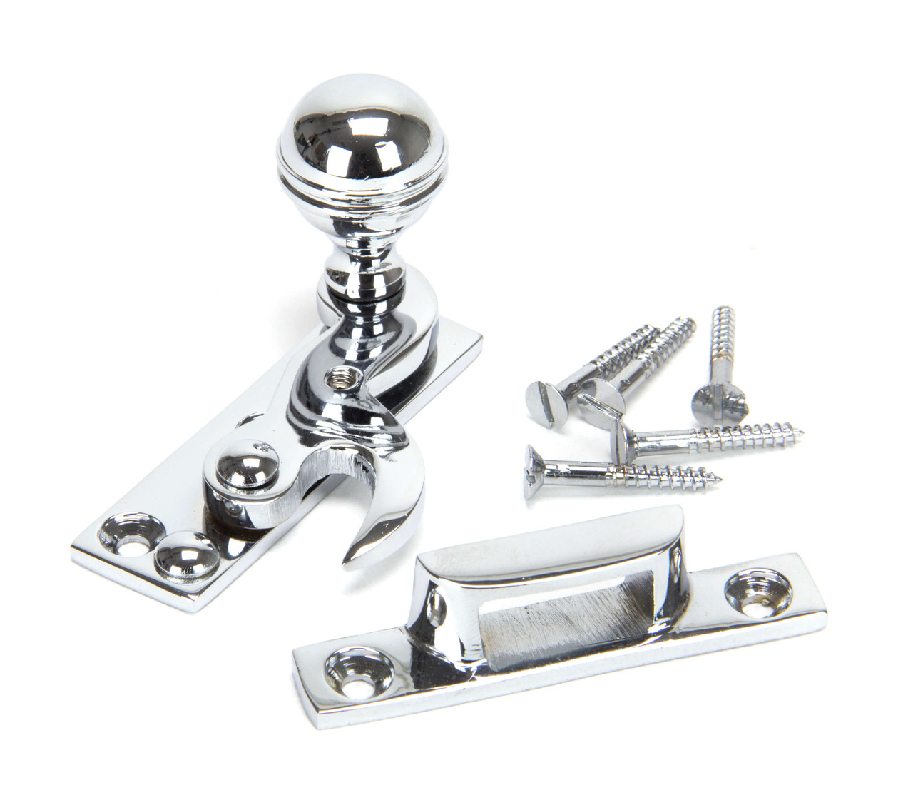 From The Anvil Prestbury Sash Window Fastener | Chrome
