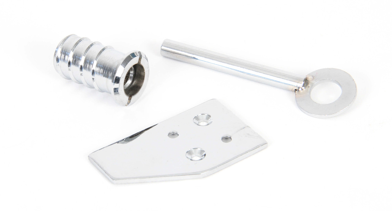 From The Anvil Flush Sash Window Stop | Chrome