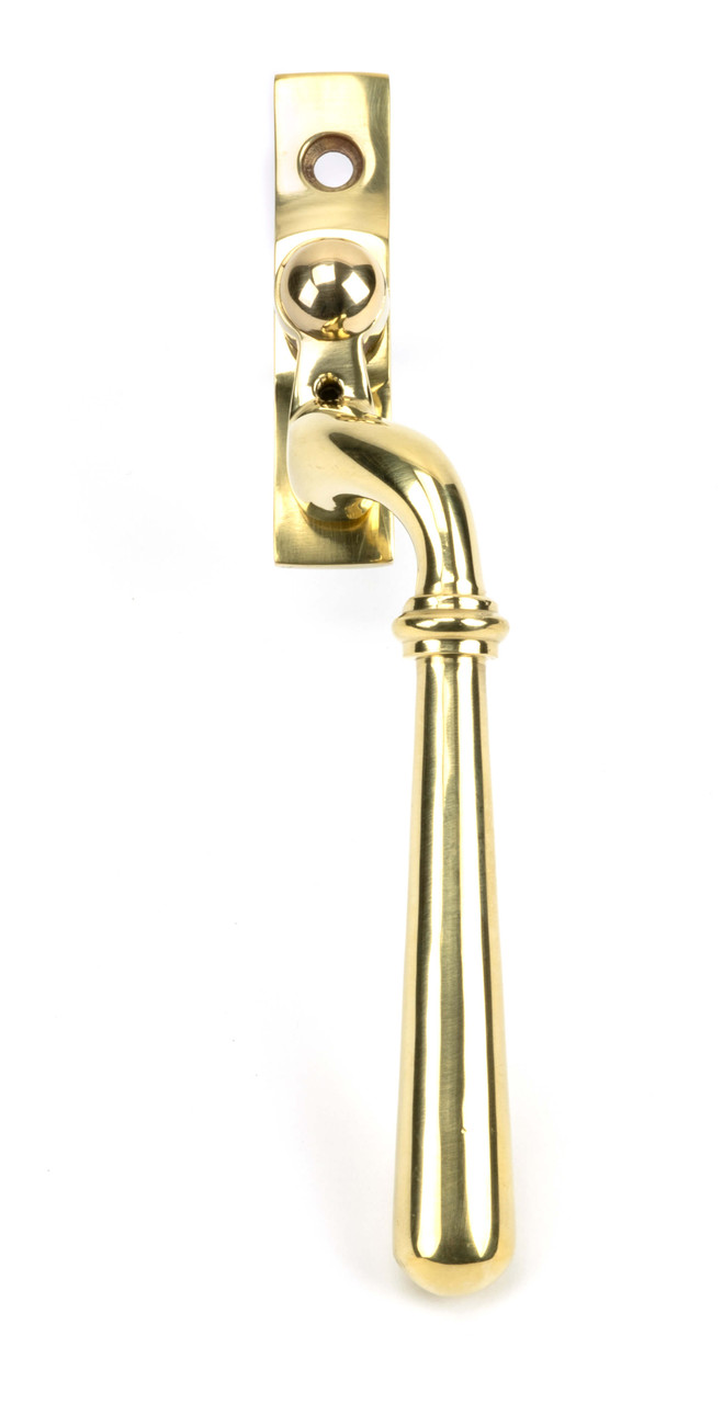 From The Anvil Newbury Espag Window Handle | Polished Brass