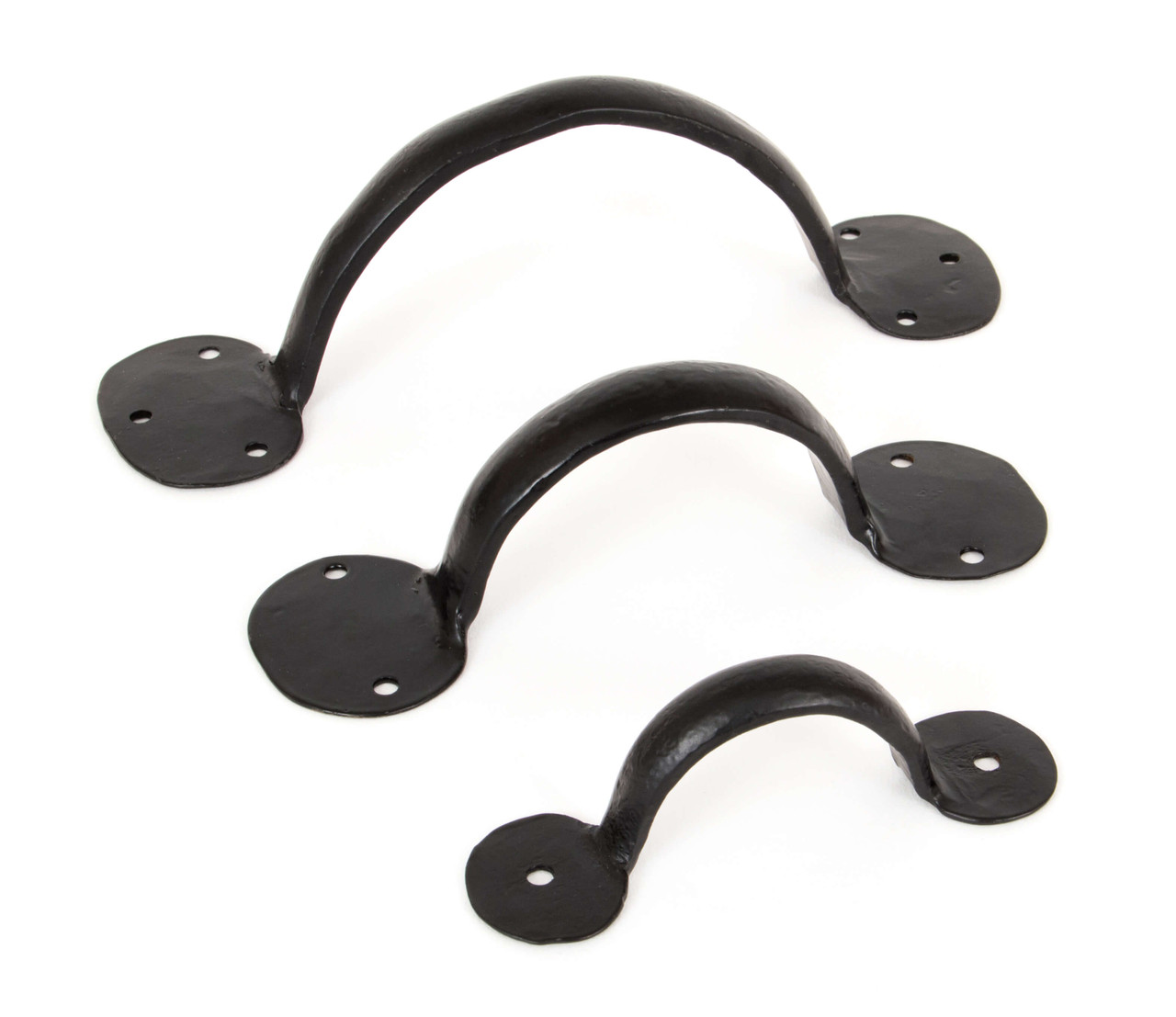 From The Anvil Bean D Pull Handle | Black