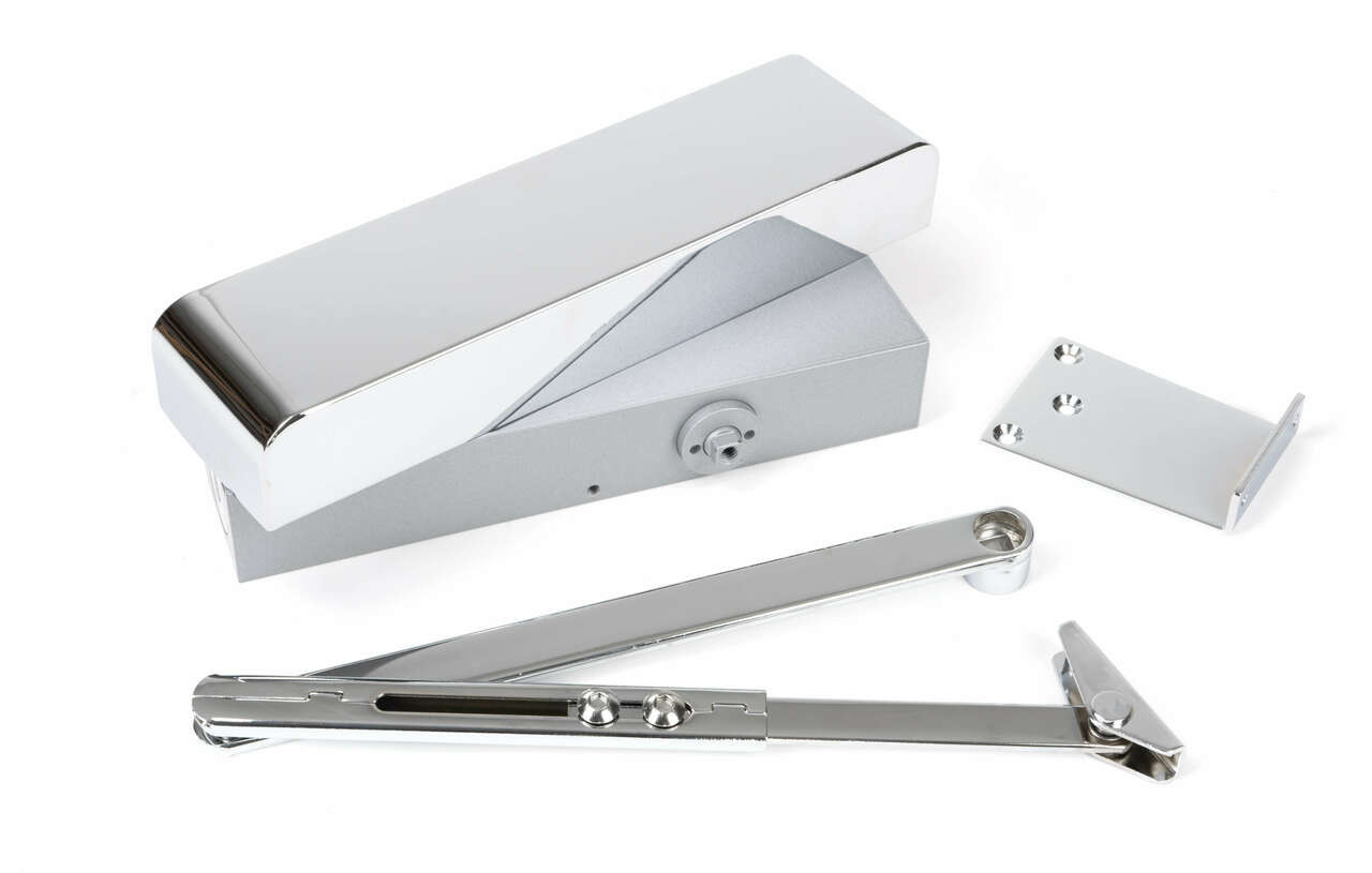 From The Anvil Door Closer | Chrome
