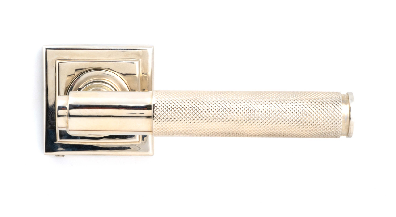 From The Anvil Brompton Square Lever Handle | 53mm | Nickel