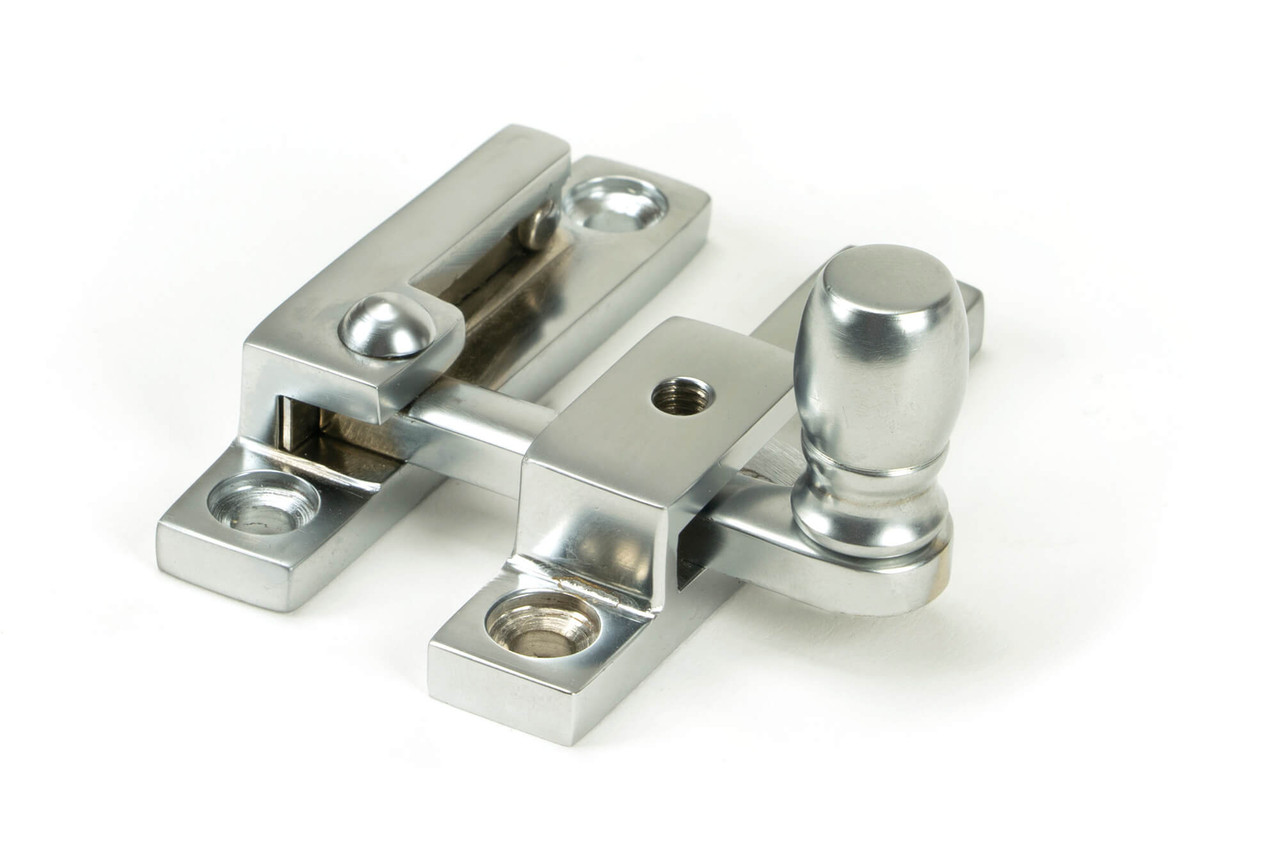 From The Anvil Mushroom Sash Window Fastener | Satin Chrome