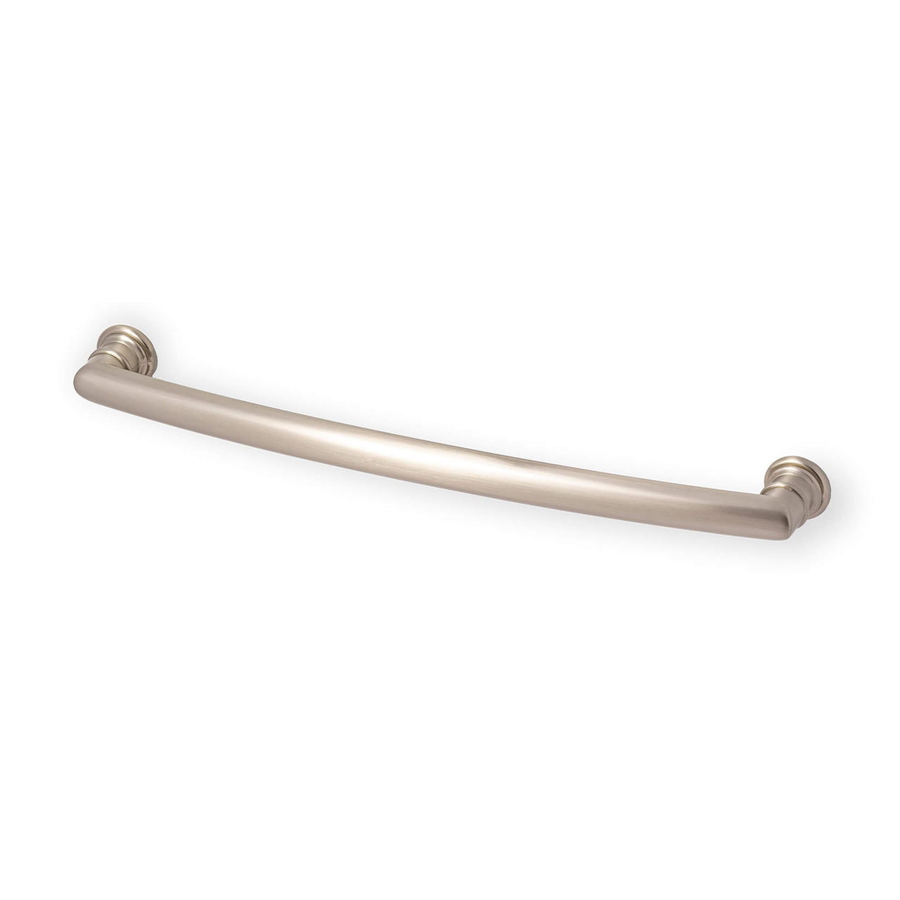 Castella Decade Ridged Pull Handle | Dull Brushed Nickel