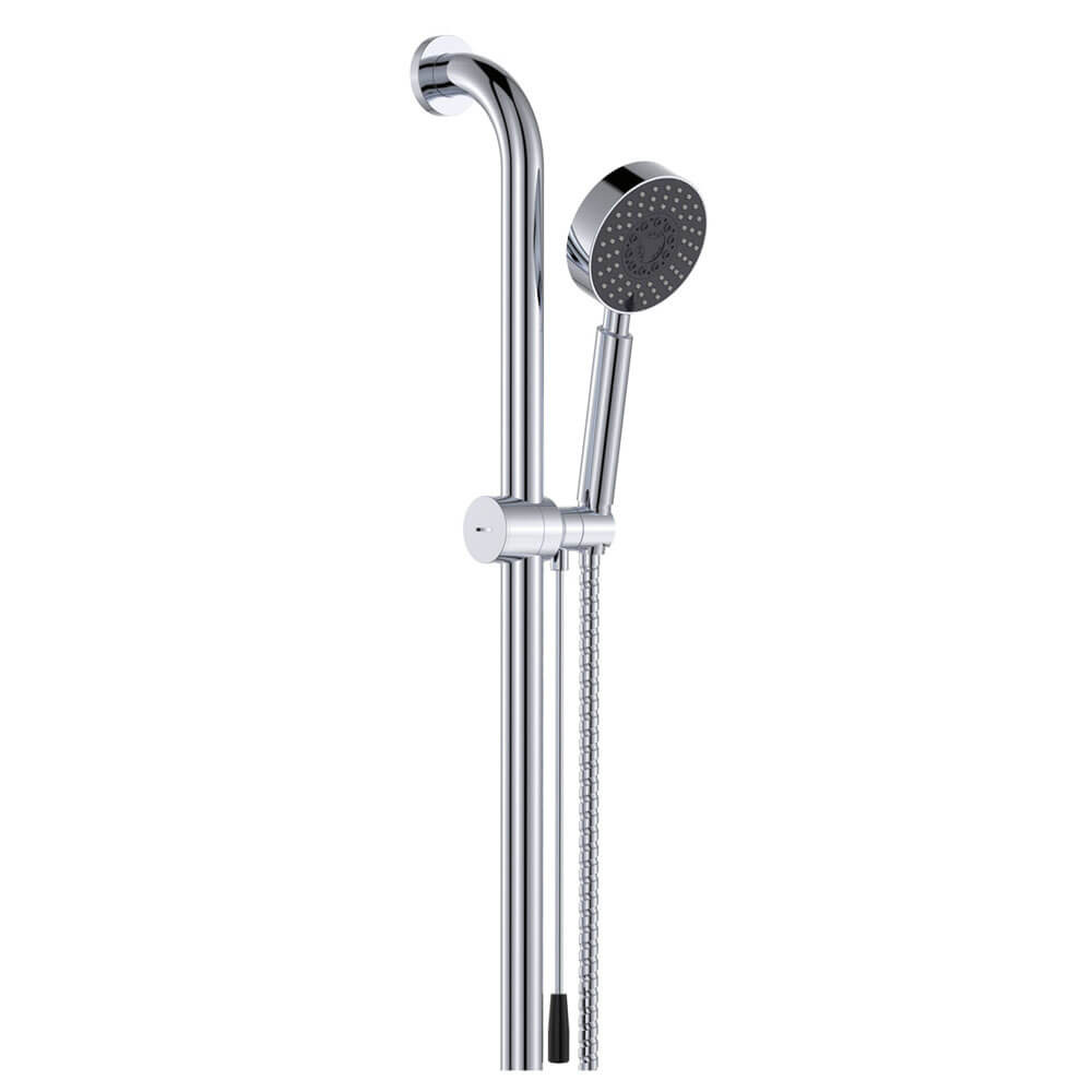 Fienza Stella Care Shower Rail with Push/Pull Slider Chrome