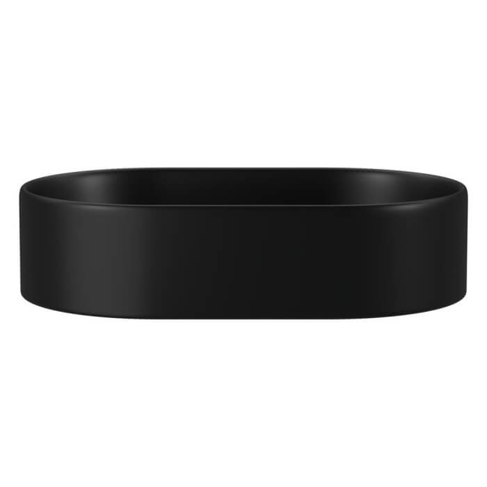 Fienza Aluca Pill Above Counter Basin | 510mm | Matte Black