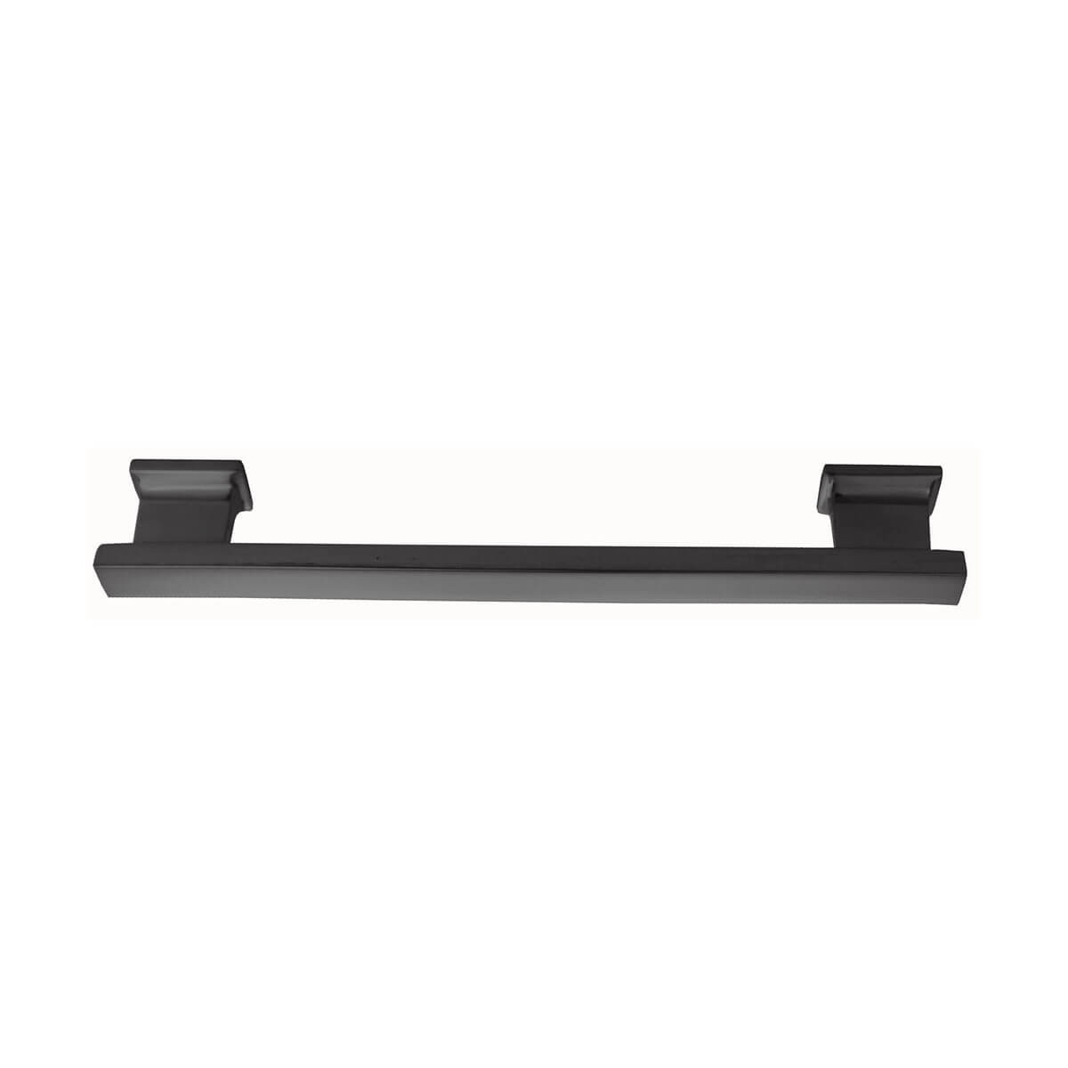 Domino Rectangle Art Deco Cabinet Handle | Antique Bronze