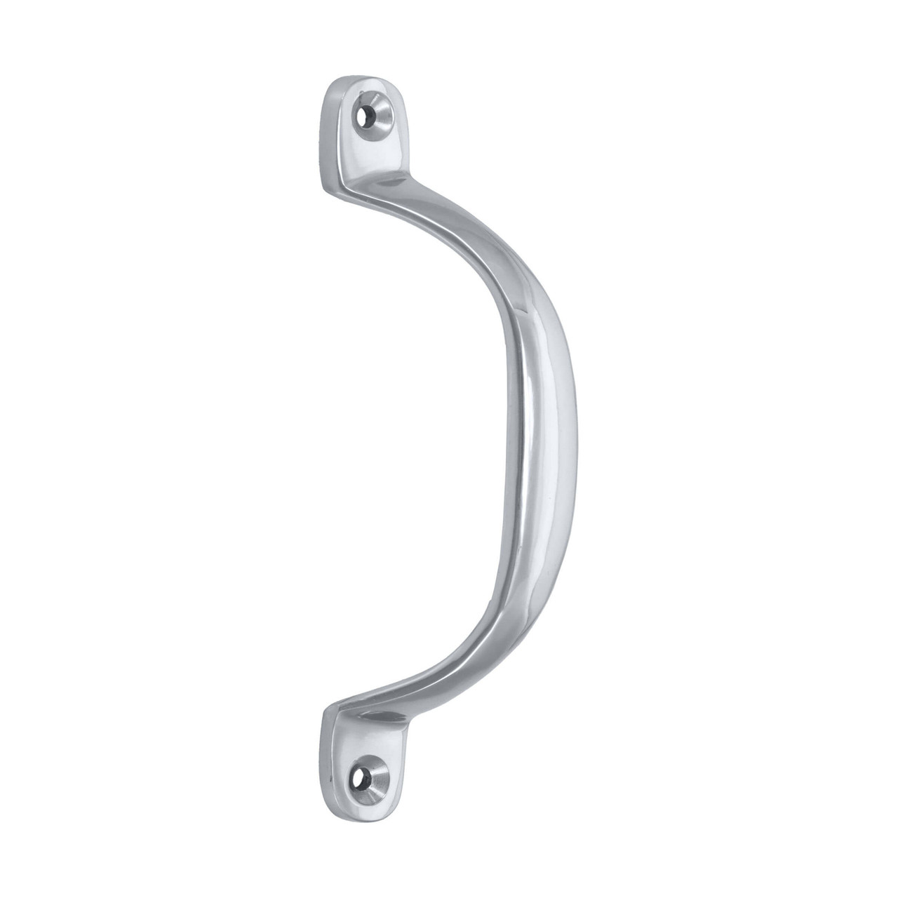 Domino Offset Pull Handle | Chrome