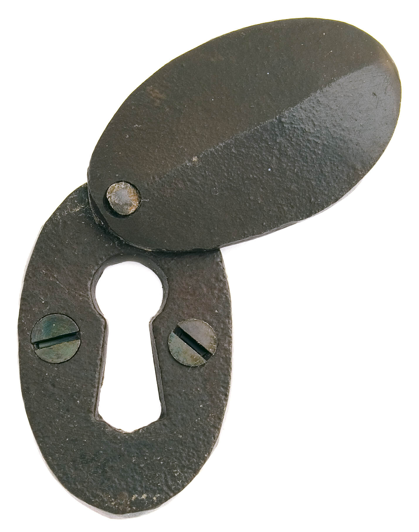 From The Anvil Oval Escutcheon Keyhole & Cover | Beeswax