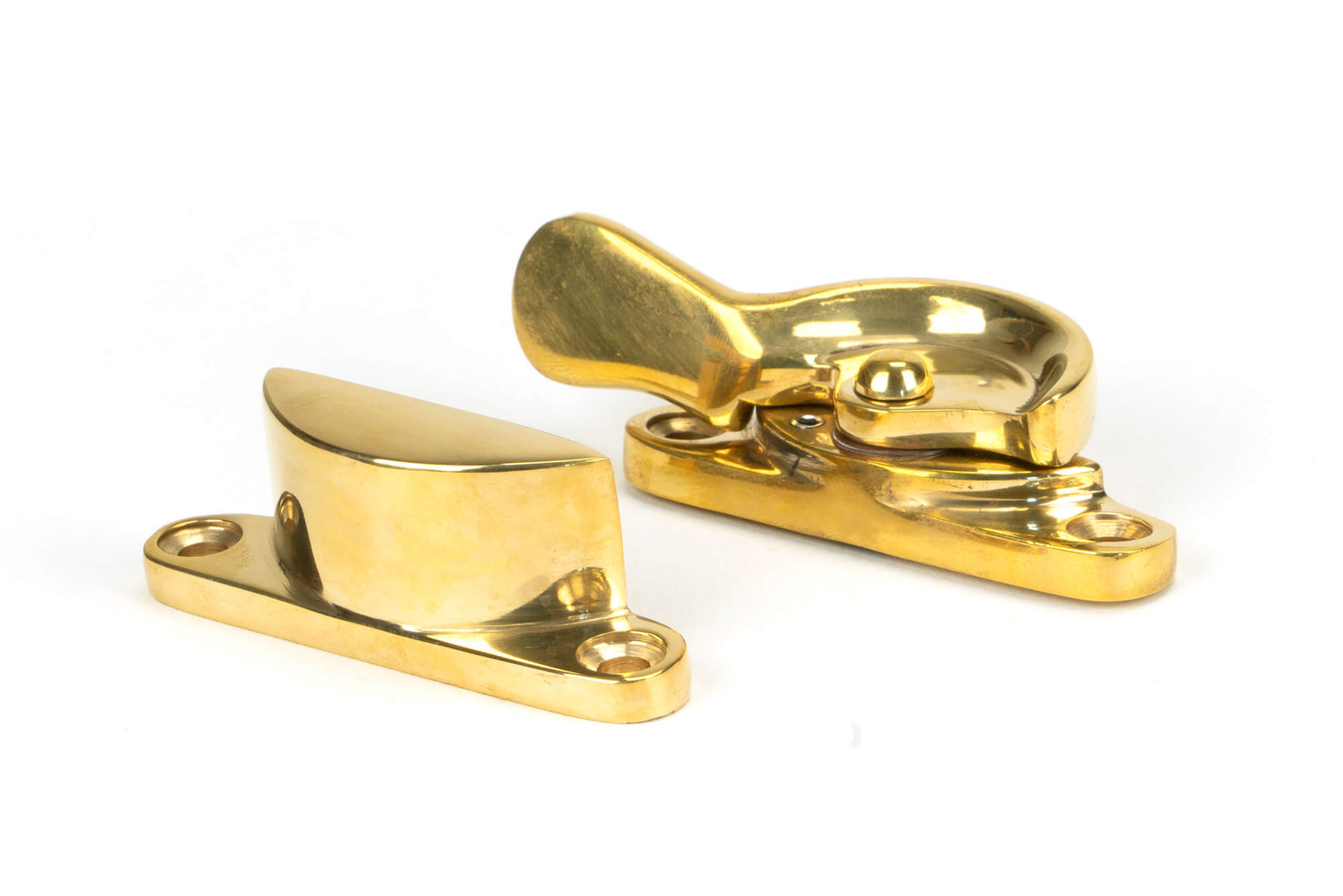 From The Anvil Grub Screw Sash Fastener | Unlacquered Brass