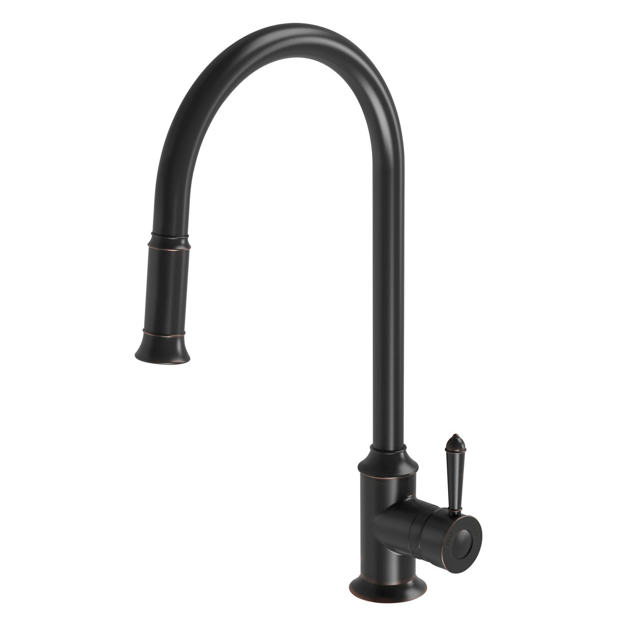 Phoenix Nostalgia Kitchen Mixer Tap with Pull Out Spray | Swivel Spout ...