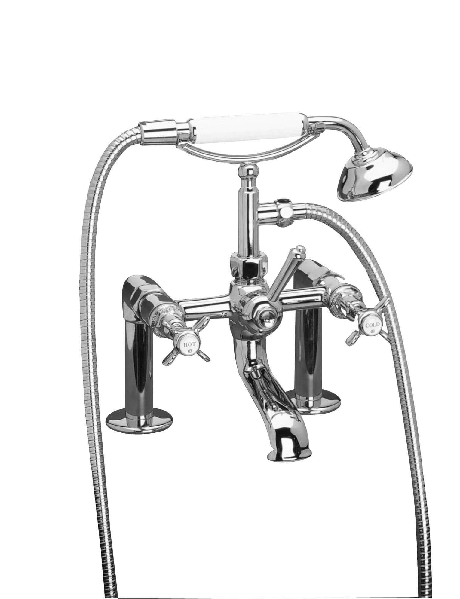 CB Ideal Heritage Hob Mounted Telephone Bath Tap