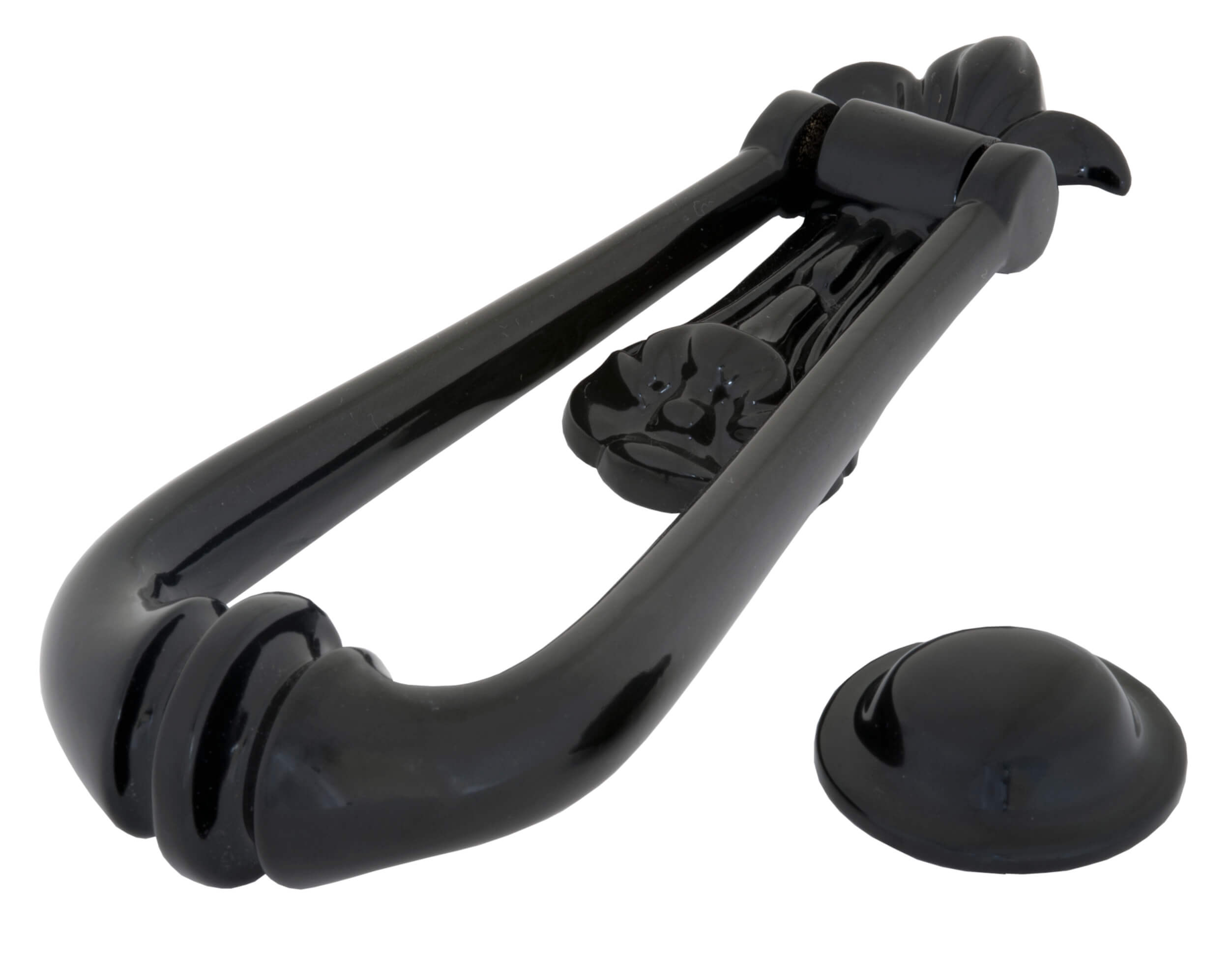 From The Anvil Loop Door Knocker | 160 x 63mm | Black