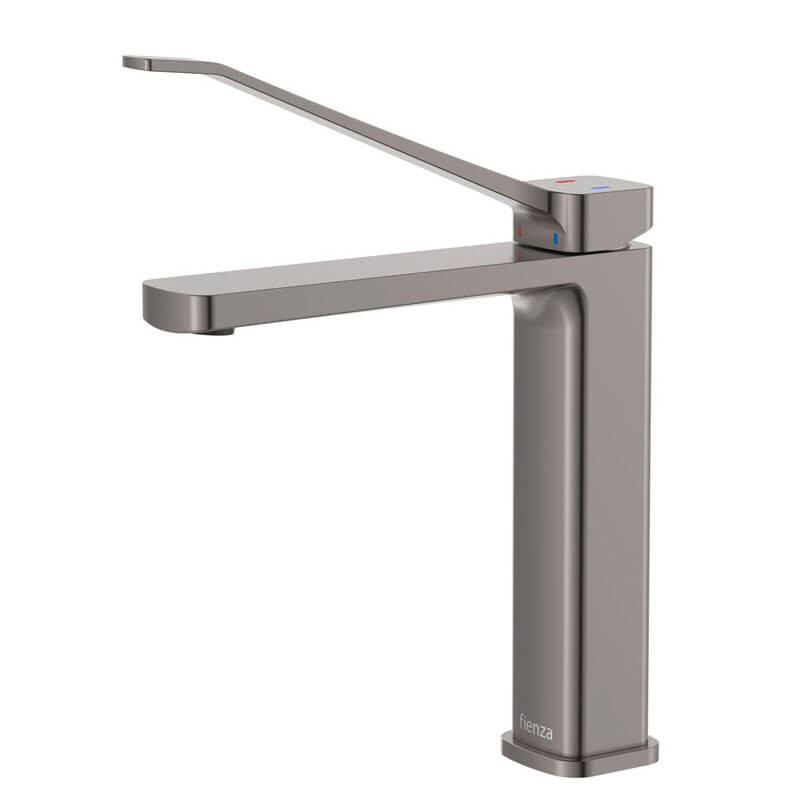 Fienza Tono Care Disabled Medium Basin Mixer Tap | Gunmetal