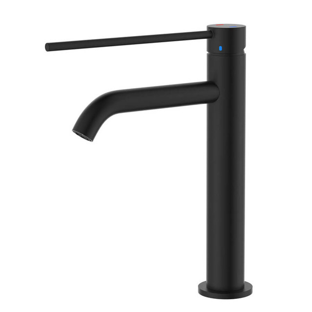 Fienza Kaya Disabled Medium Basin Mixer Tap | Matte Black