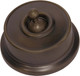 Tradco Federation Toggle Light Switch | 62mm | Antique Brass