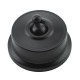 Tradco Federation Toggle Light Switch | 62mm | Matte Black
