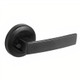 Gainsborough Neue Angular Lever Door Handle | Round Rose | Matte