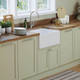 Fienza Olivia Ribbed Butler Sink | 605mm | Small | White