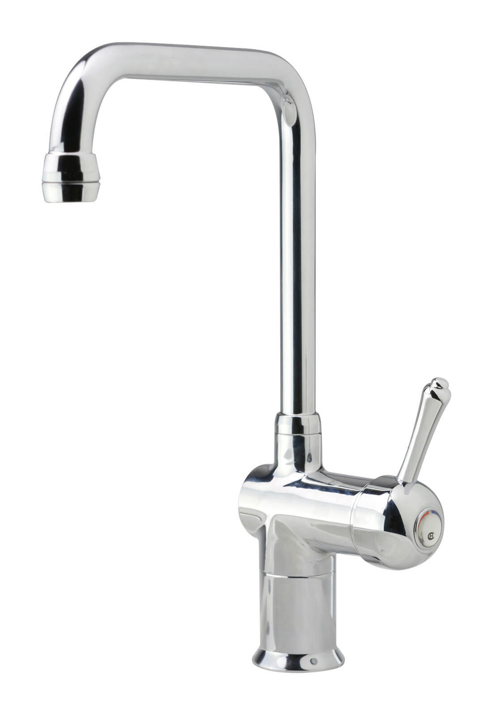 CB Ideal Roulette Square Outlet Kitchen Mixer Tap | Swivel Spout