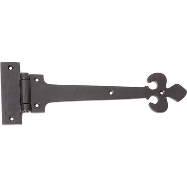 Tradco Iron Decorative Gate Hinge | 300 x 100mm | Matte Black