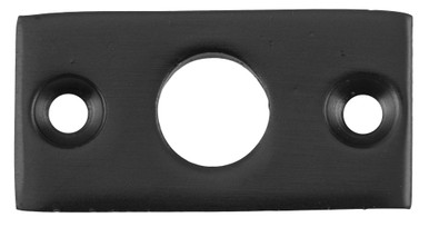Tradco Flat Plate Bolt Keeper | 9mm Bolt | Matte Black