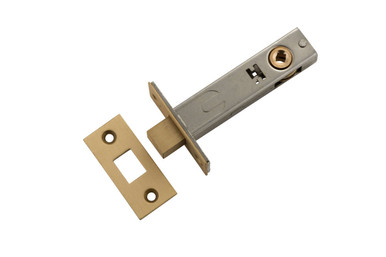 Tradco Premium Privacy Latch | 70mm Backset | Satin Brass