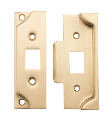 Tradco Rebate Kit to Suit Premium Latches | 90 x 32mm | Satin Brass