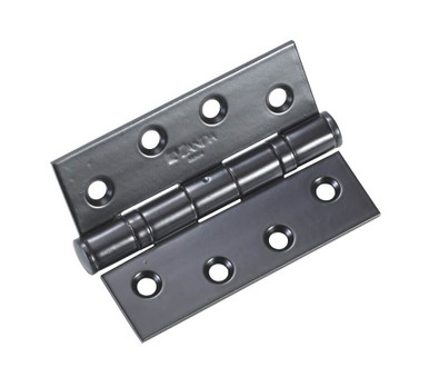 Zanda Ball Bearing Fixed Pin Hinge | 100 x 75mm | Matte Black