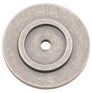 Tradco Rumbled Nickel Finish Sample