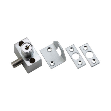 Tradco Sash/Sliding Window Lock | Satin Chrome