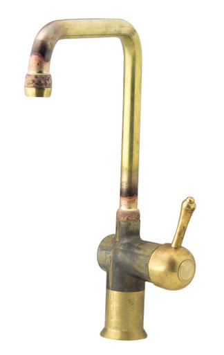 CB Ideal Roulette Square Outlet Kitchen Mixer Tap | Swivel Spout