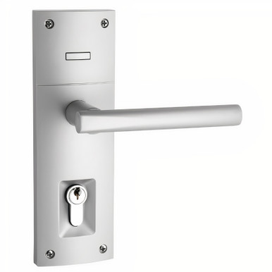 Gainsborough Trilock Contemporary Align Entry Lever Door Handle | Satin ...